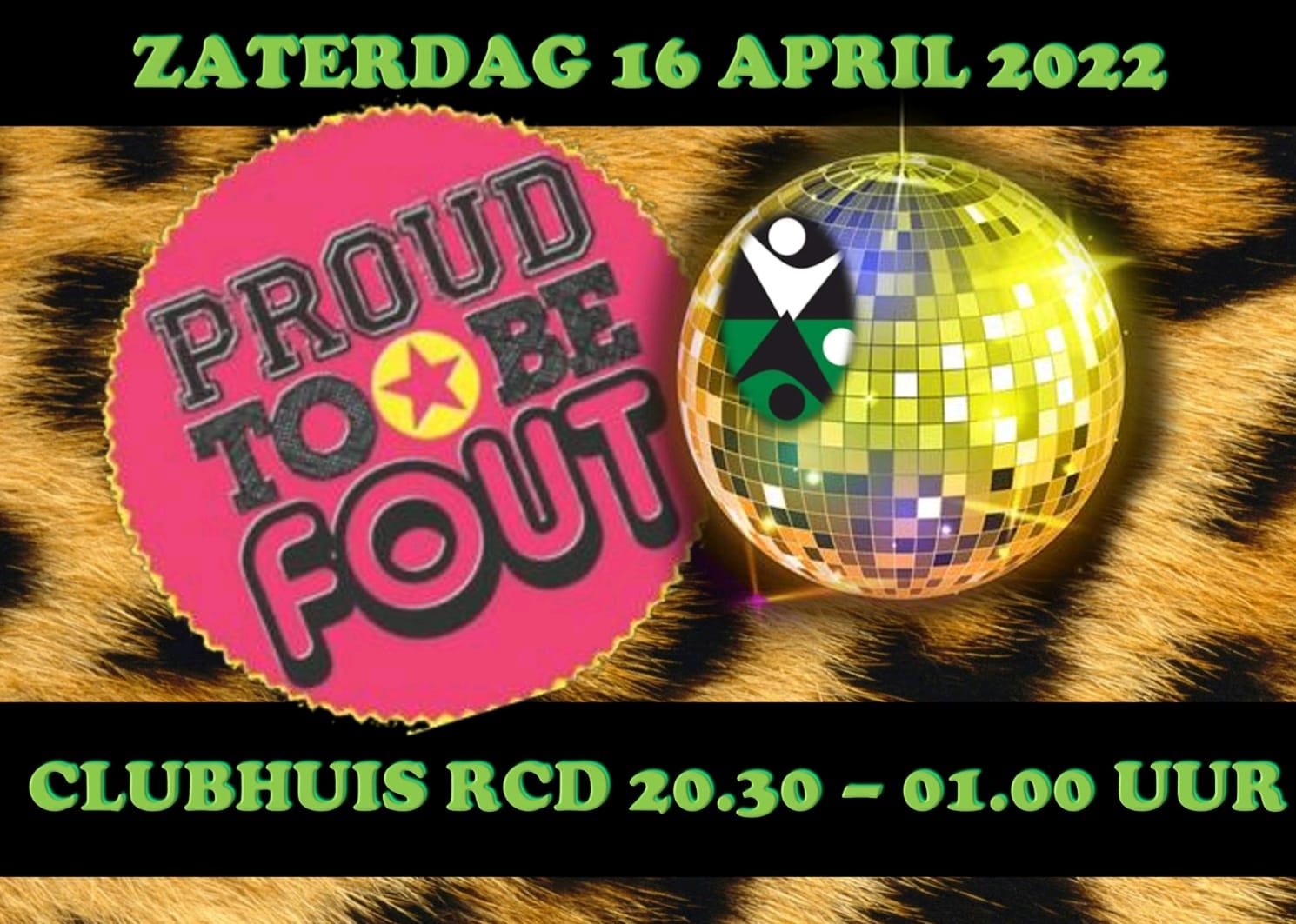 Proud to be fout gaat eindelijk door! | RCD